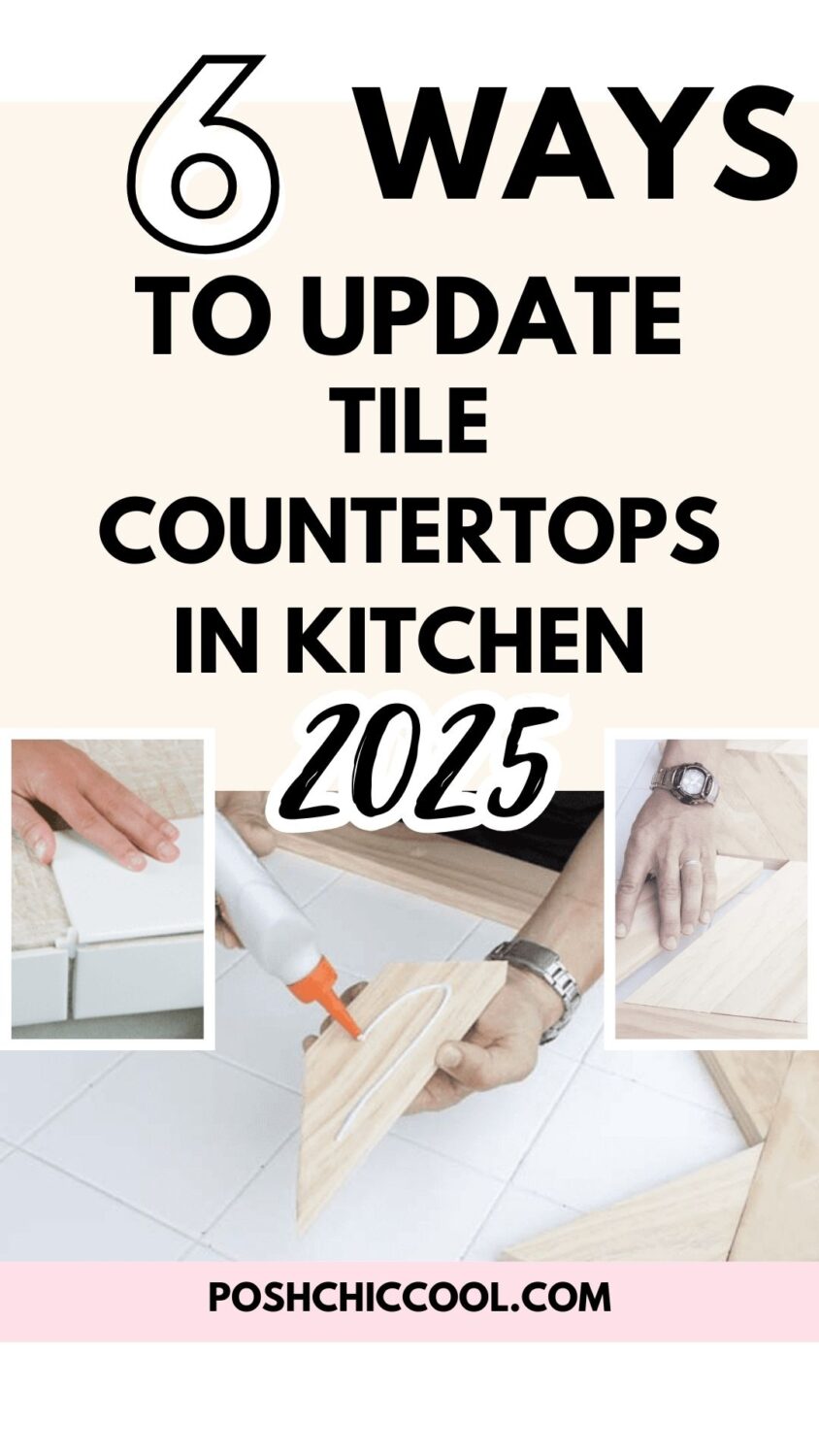 How to Update Tile Countertops: 6 DIY Possibilities