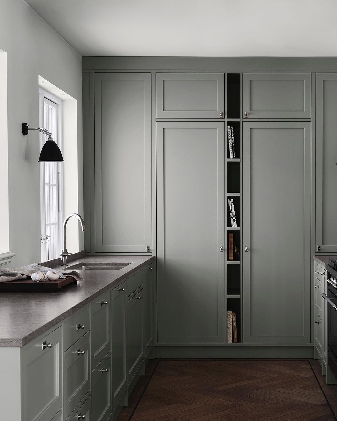 Perfect Kitchen Colors for Gray Cabinets - Posh|Chic|Cool