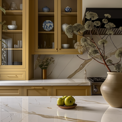 13 Cabinet Colos To Pair With Taj Mahal Quartzite Countertops