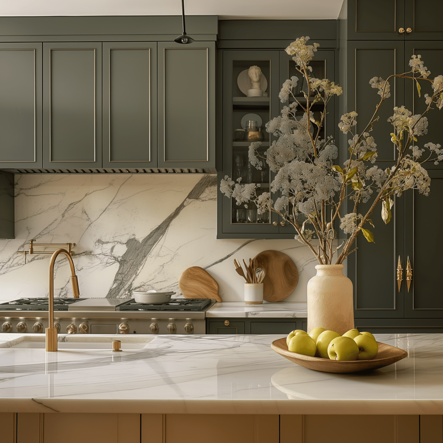 13 Cabinet Colos To Pair With Taj Mahal Quartzite Countertops