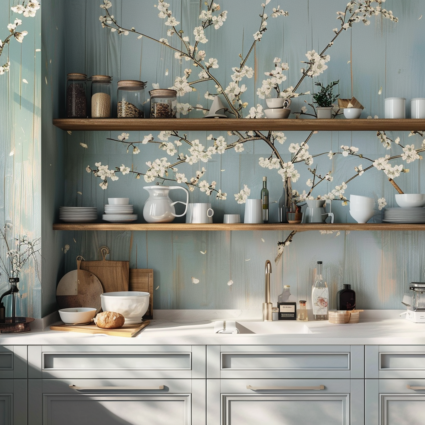 15 No-Hassle Pinterest-Worthy Spring Kitchen Decor Ideas - Posh|Chic|Cool