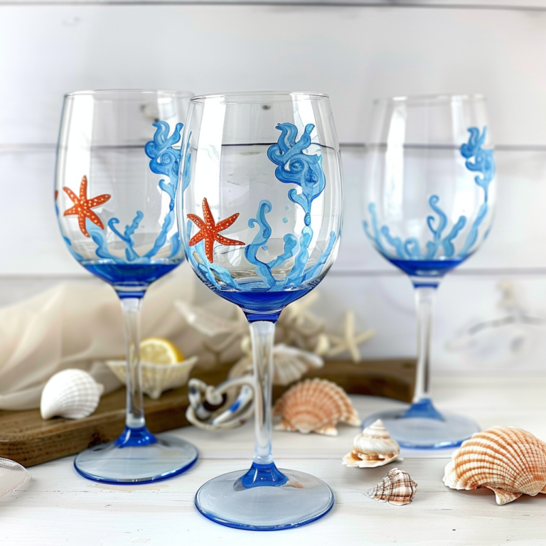 Wine Glass Painting Ideas For Your Next DIY Project!