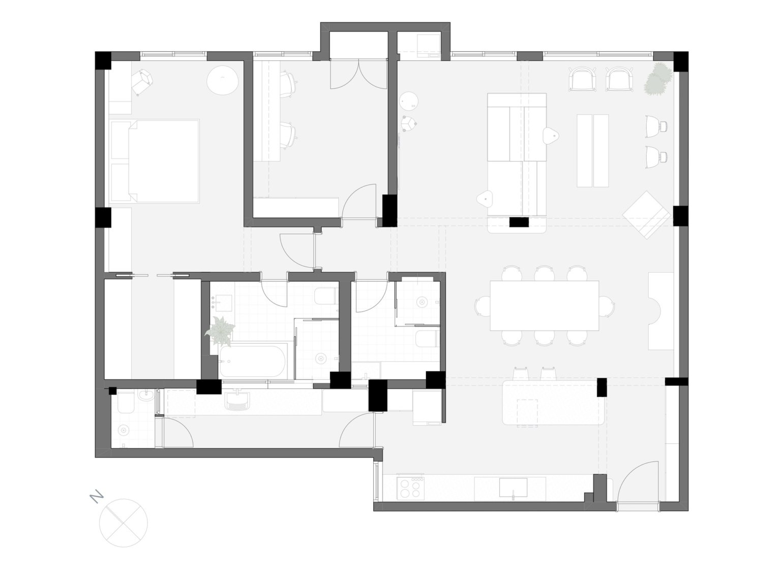 8 Inspiring Kitchen Layout Ideas Designed By Architects - Posh|Chic|Cool