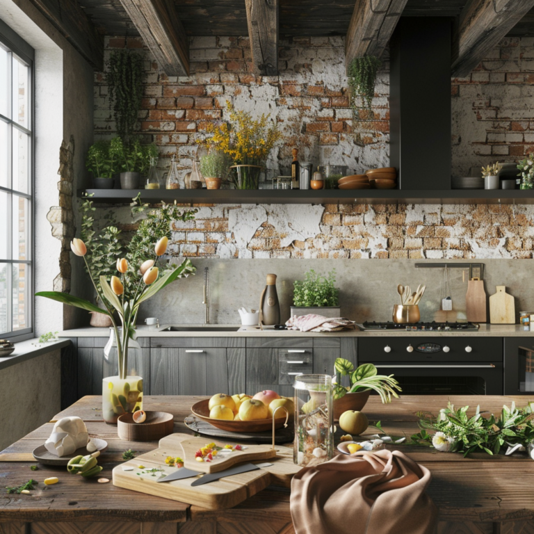 Rustic Modern Kitchen: Seasonal kitchen Styling Inspos For Countertops