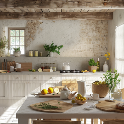 Rustic Modern Kitchen: Seasonal kitchen Styling Inspos For Countertops