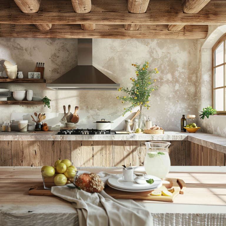 Rustic Modern Kitchen: Seasonal kitchen Styling Inspos For Countertops