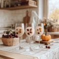 11 Insanely Cute Fall Wine Glass Painting Ideas - Posh|Chic|Cool