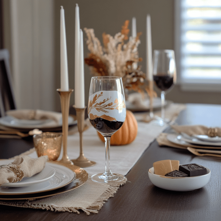 11 Insanely Cute Fall Wine Glass Painting Ideas - Posh|Chic|Cool
