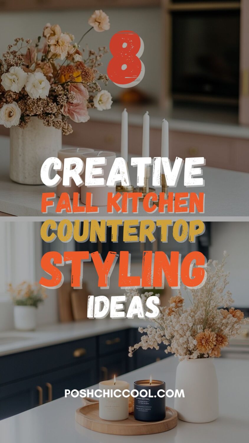 8 Creative Fall Kitchen Countertop Styling Ideas for the Modern ...