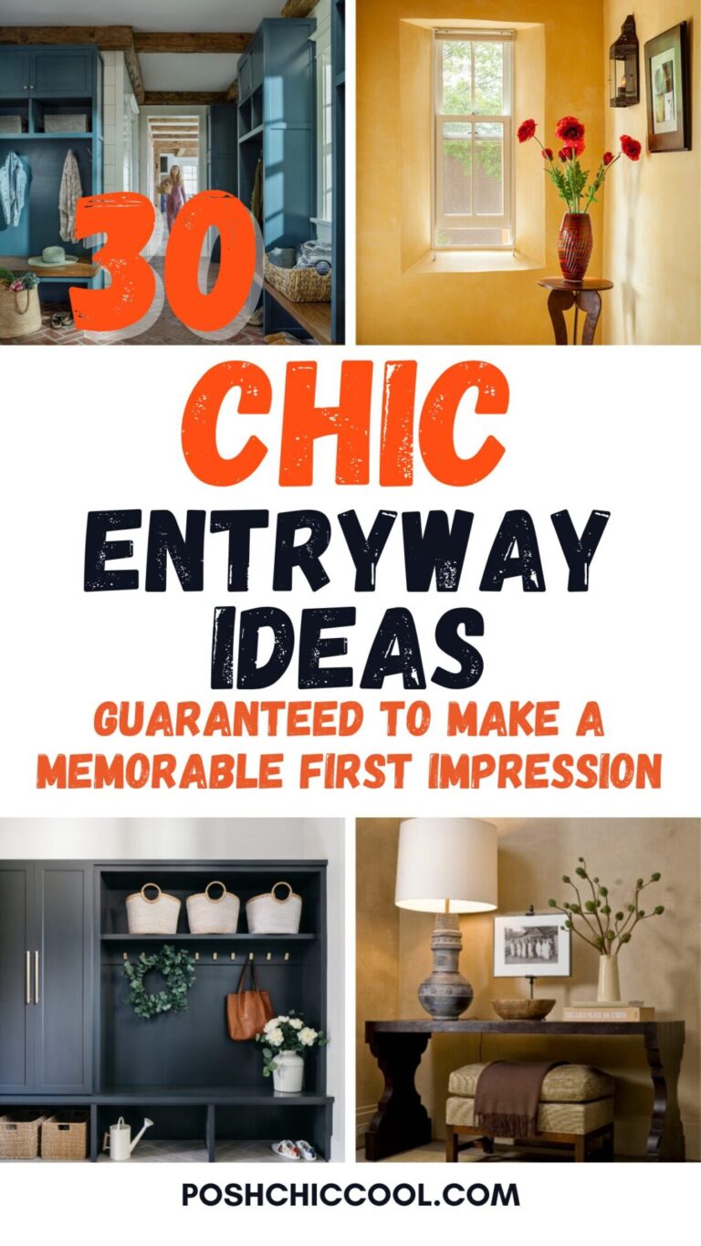 30 Chic Entryway Ideas Guaranteed to make A Memorable First Impression
