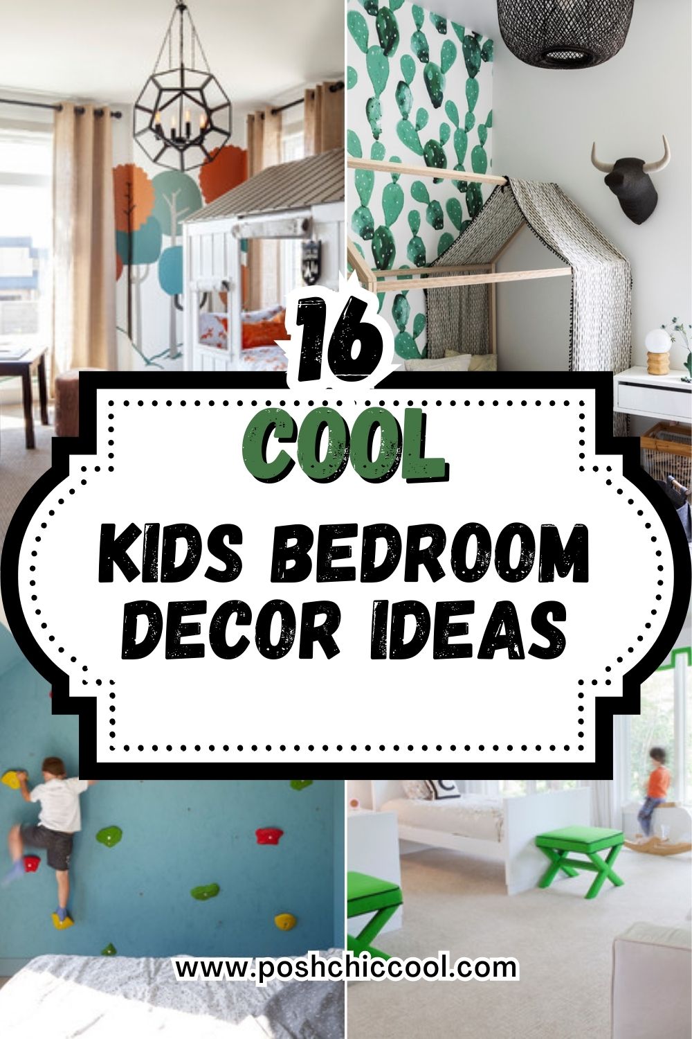 16 Kid's Bedroom Decor Ideas We Love! - Posh|Chic|Cool
