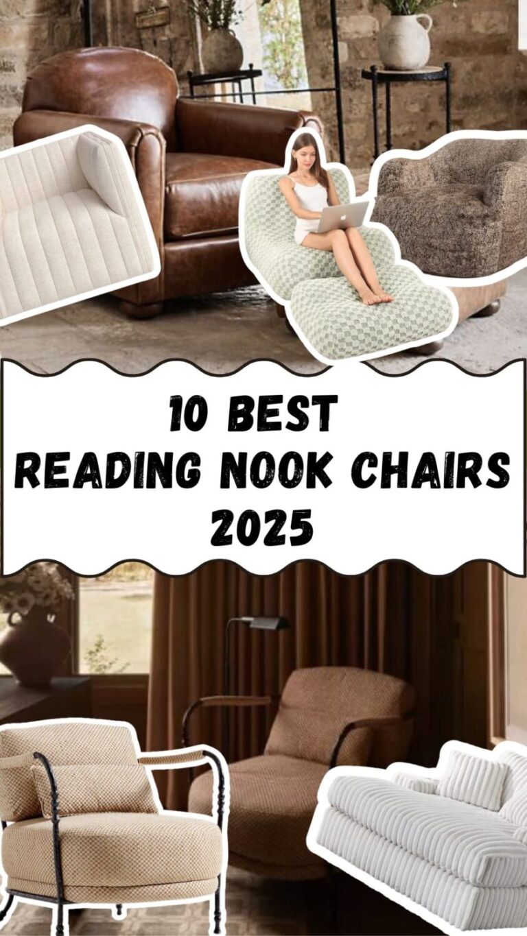 Best Reading Nook Chairs 2025 - Posh|Chic|Cool