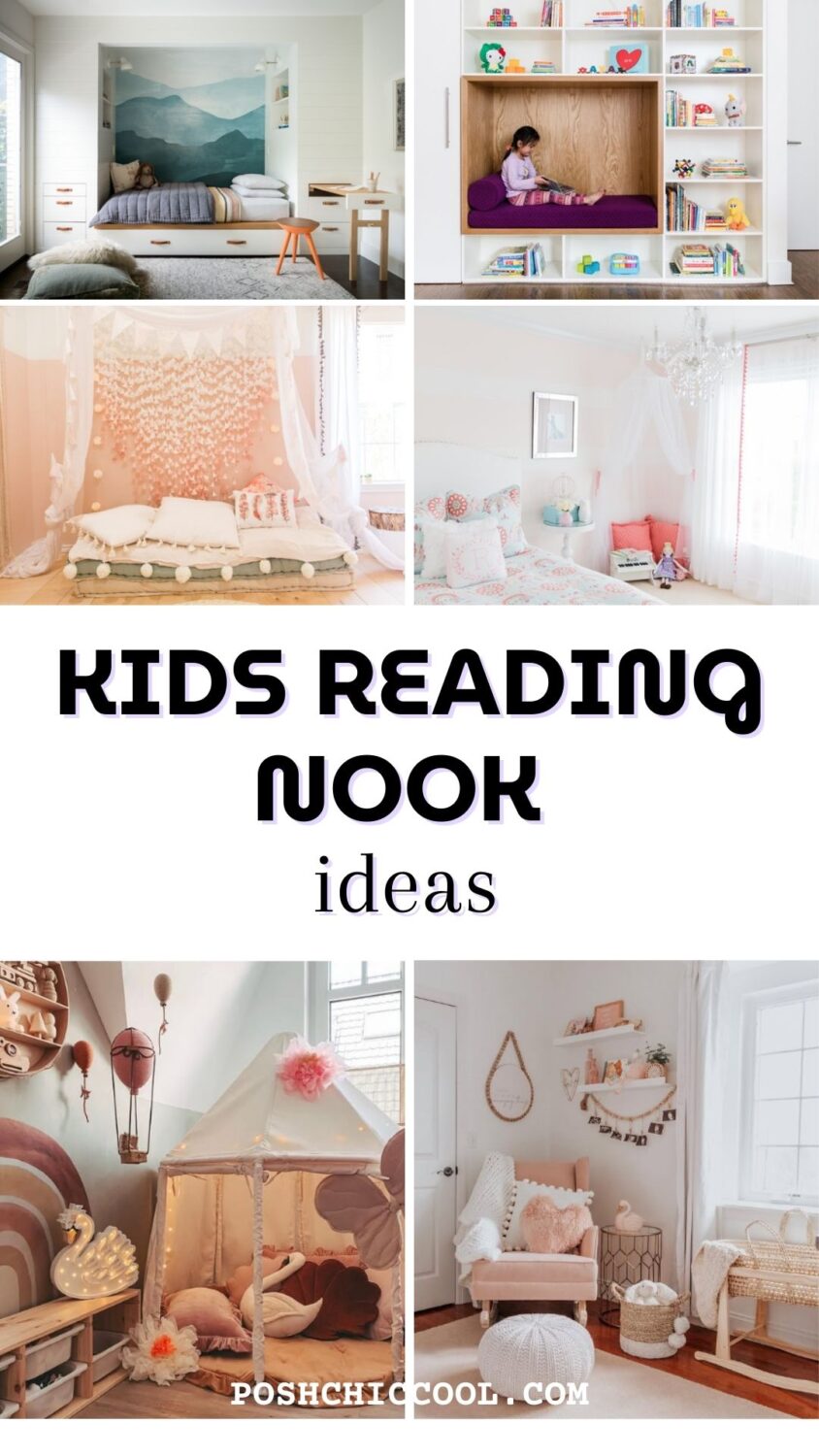 50 Best Reading Nook Ideas For Kids That They Will Love! - Posh|Chic|Cool