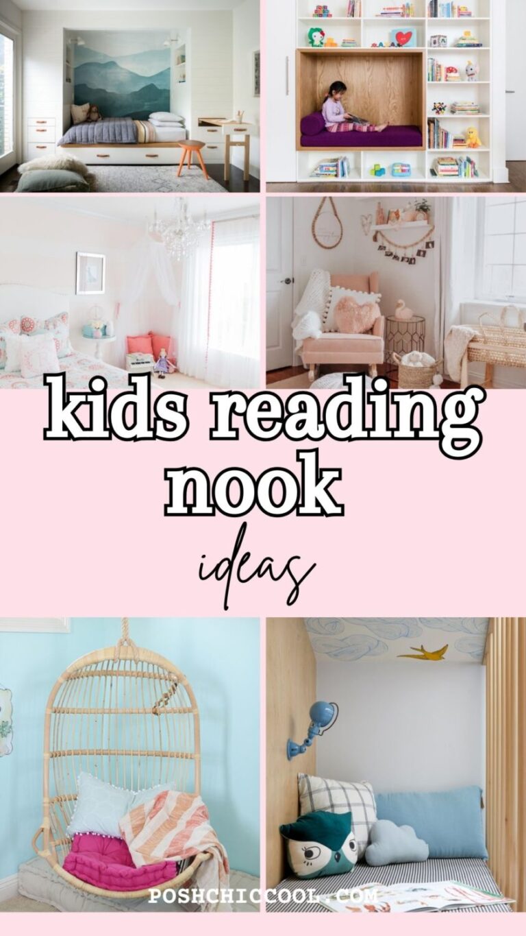 50 Best Reading Nook Ideas For Kids That They Will Love! - Posh|Chic|Cool