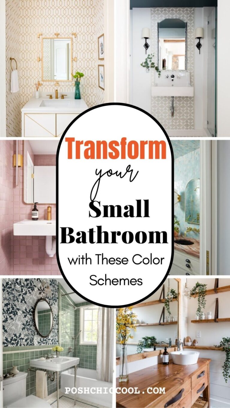 The Best Color Schemes for Small Bathrooms to Create a Bigger Feel ...