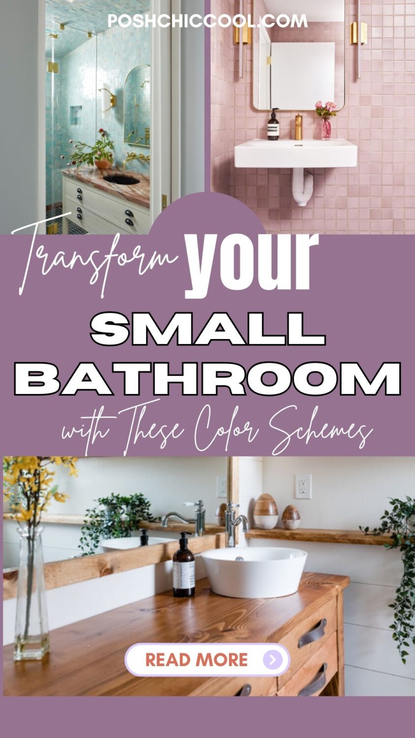 The Best Color Schemes for Small Bathrooms to Create a Bigger Feel ...