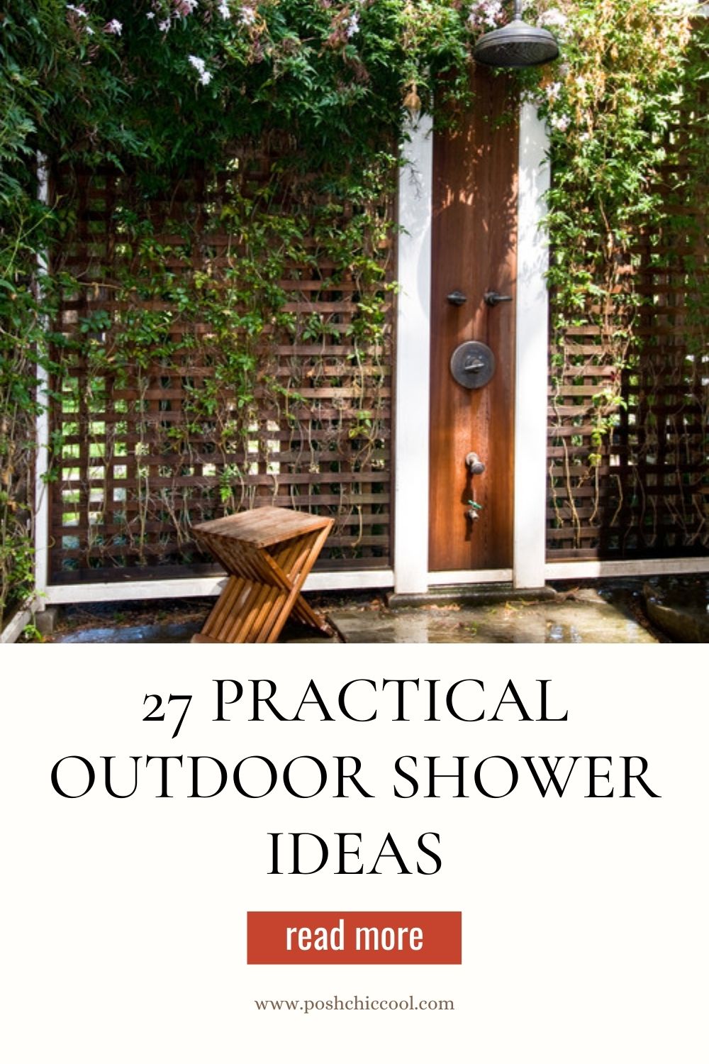 27 Practical & Beautiful Outdoor Shower Ideas Architects Love 2025 ...