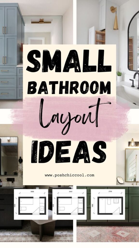Most Popular Small Bathroom Layouts That Actually Work (Designed by ...