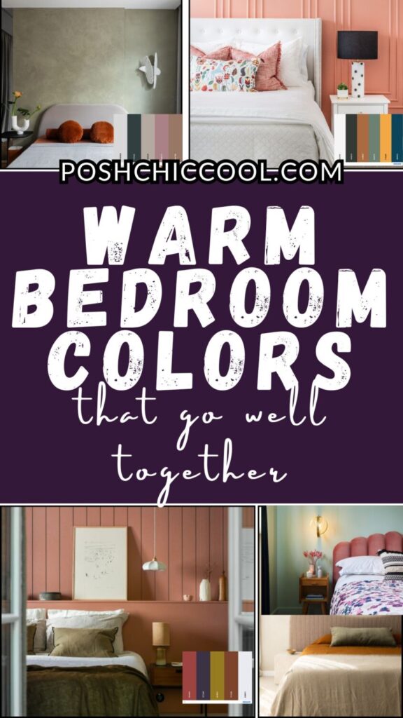 How to choose Bedroom Colors like a pro - Posh|Chic|Cool